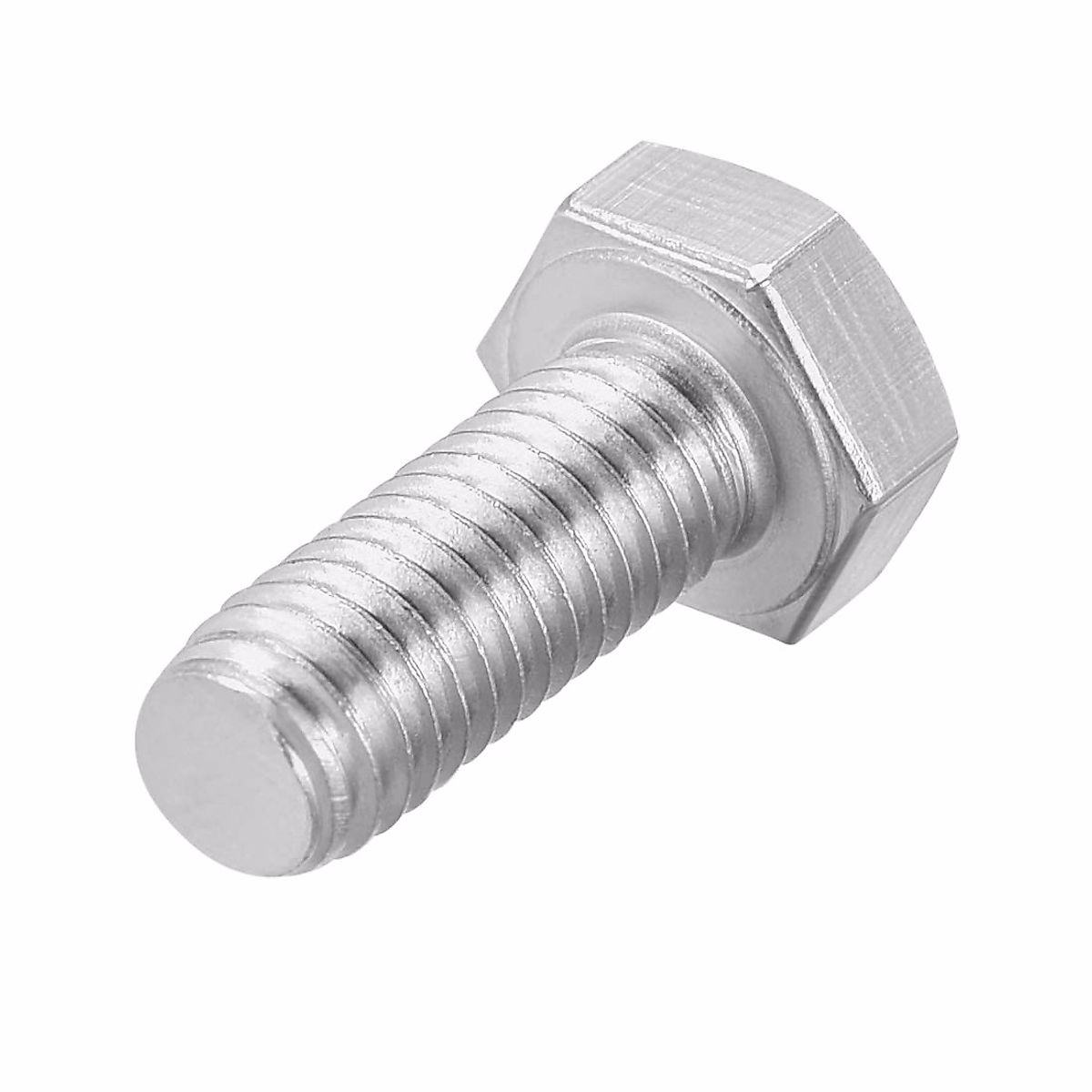 uxcell M8x25mm Hex Bolts 304 Stainless Steel Hexagon Screw Bolt 5pcs