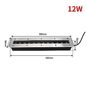 KMYX LED Ground Lights Garden Floor Lights Outdoor Waterproof 65 Garden Lights Lawn Pathway Lights Decoration Stairs Steps Landscape Lights