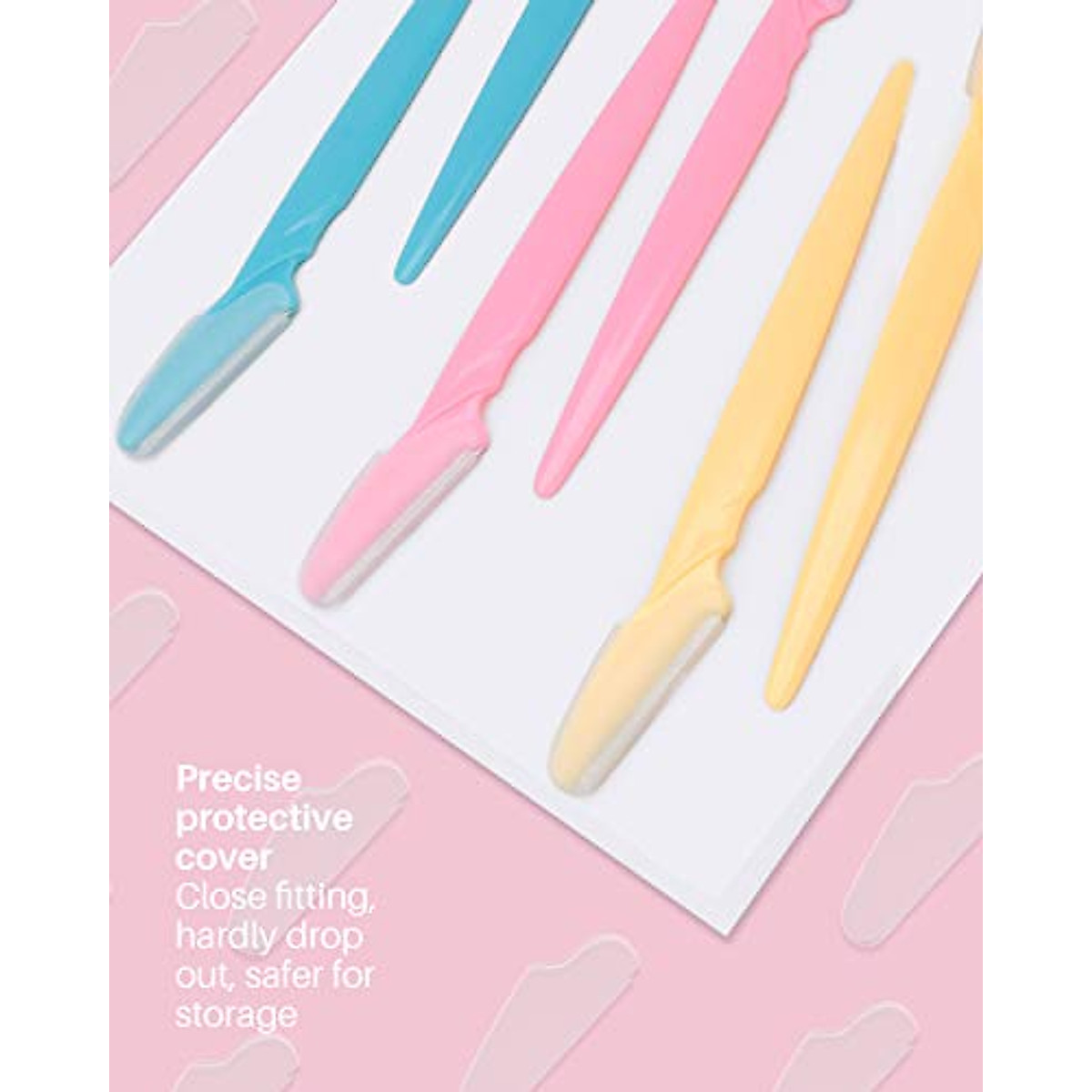 Eyebrow Razor for Women, 30 Pcs Dermaplane Razor for Women Face, Multipurpose Face Razors for Women and Men by MoHern