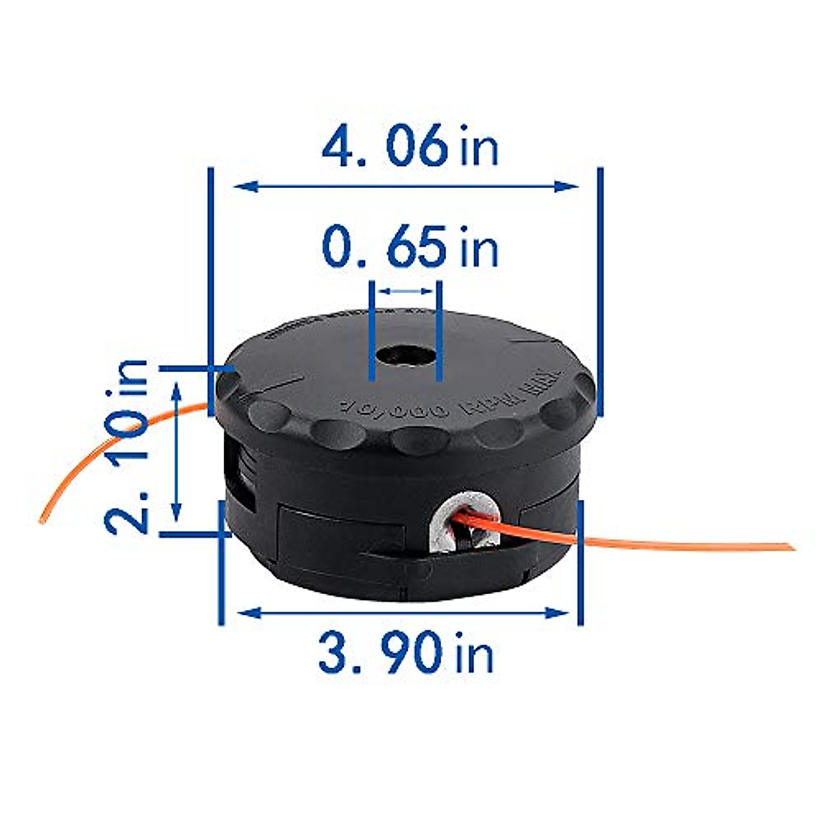Buckbock SRM210 Trimmer Head for Speed Feed 400 Echo SRM230 SRM250 SRM260 SRM261 PAS210 PAS225 PAS230 PAS260 GT2200 Shiandaiwa T195S T220 T222 T230 T231 Trimmer 99944200907