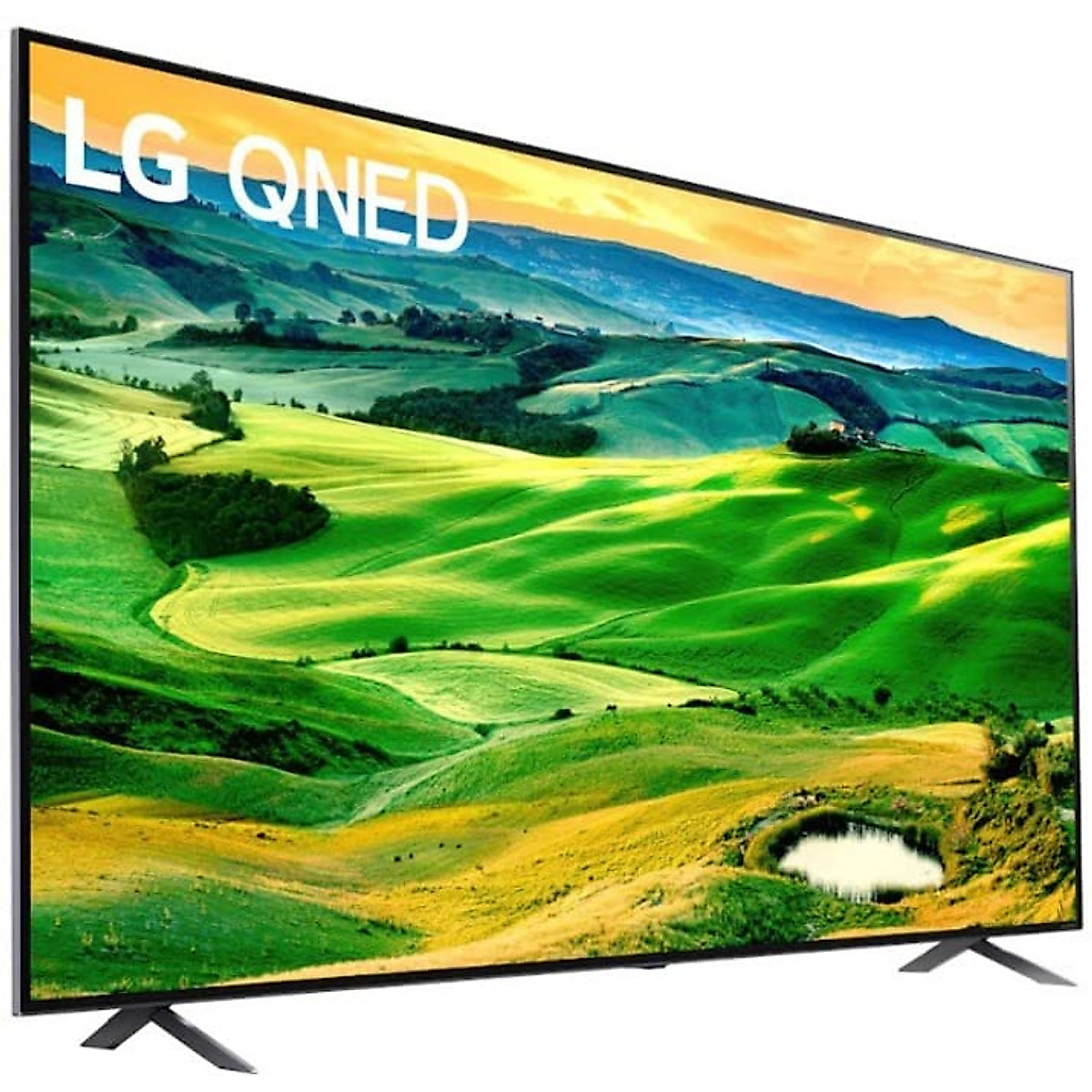 LG 55-Inch Class QNED80 Series Alexa Built-in Smart TV, 120Hz Refresh Rate, AI-Powered 4K, HDR Pro, WiSA Ready, Cloud Gaming (55QNED80UQA, 2022)