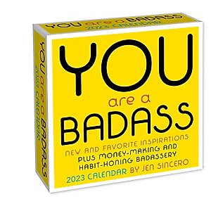 You Are a Badass 2023 Day-to-Day Calendar