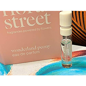 New FLORAL STREET Wonderland Peony EDP Eau de Parfum Spray Sample 1.5ml
