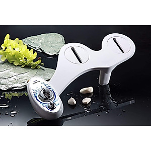 Bidet Toilet Attachment Eco-Splash Bidet Basic - Dual Nozzle - Cold Water - Self Cleaning Bidet Toilet Attachment