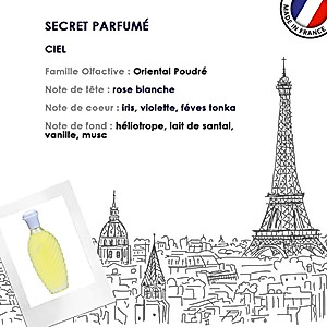 Jacques Saint Pres CIEL - Eau De Parfum for Women- Soft, Powdery Scent - Notes of Vanilla, White Rose, & Different Flowers- Feminine, Exquisite & Delicate- 3.4 Fl Oz