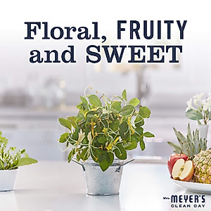 Mrs. Meyers Clean Day Liquid Dishwashing Soap, Honeysuckle, 16 oz 1 pack