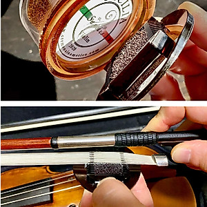 CECILIA ‘Signature Formula’ Rosin for Viola, Rosin Specially Formulated Viola Rosin for Viola Bows (New ‘Liquid Form Blending Method’) with Included Rosin Spreader (Full Cake)