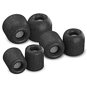 COMPLY Isolation Plus Replacement Noise Reducing Earbud Tips with WaxGuard for SONY MDR-XB50AP, XBA-Z5, MDR-EX1000, XBA-A2, MDR-EX1000, WI-1000X, WI-C-400, and More Earphones (S/M/L, 3 Pairs)