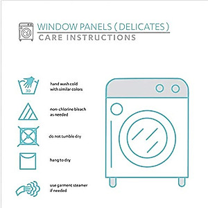 Lush Decor Tulle Skirt Solid Window Curtain Panel Pair, 84" L x 40" W, Neutral