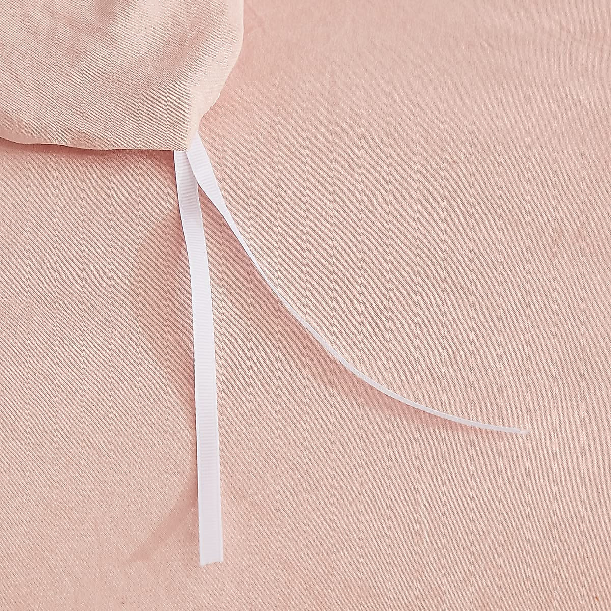 Shabby Chic 3 Pieces Bedding,Vintage Ruffled Queen Duvet Cover Set with 2 Layers Ruffles,Soft Brushed Microfiber Set with Zipper Closure,Lightweight Duvet Cover Set