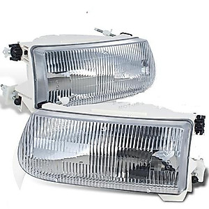 Holiday Rambler Endeavor 1998-2001 RV Motorhome 4 Piece Set Left & Right Replacement Front Headlights & Signal Lights