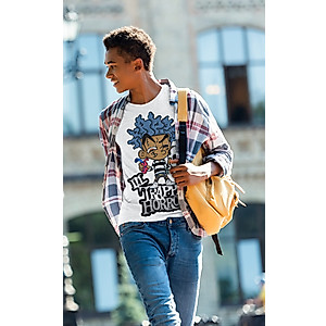 Jordan 4 Midnight Navy Lil TrappaHorror Shirt to Match Men's Sneakers Lil-Trappa-Horror, Jordan 4s Midnight Navy Tshirt