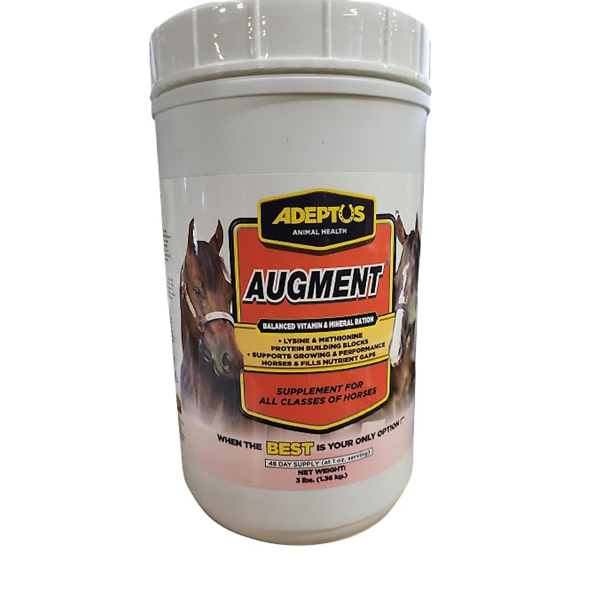 Adeptus Nutrition Augment Multi-Mineral and Vitamin EQ Joint Supplements, 3 lb./5 x 5 x 9