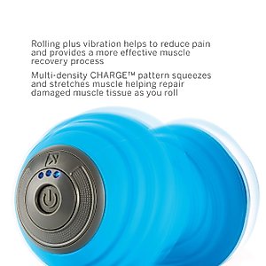 Trigger Point Performance TriggerPoint CHARGE VIBE Three-Speed Ridged Vibrating Portable Foam Roller