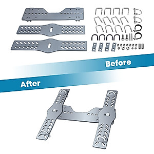 maXpeedingrods 105745 Universal ATV Plow Mount Snow Plow Brackets