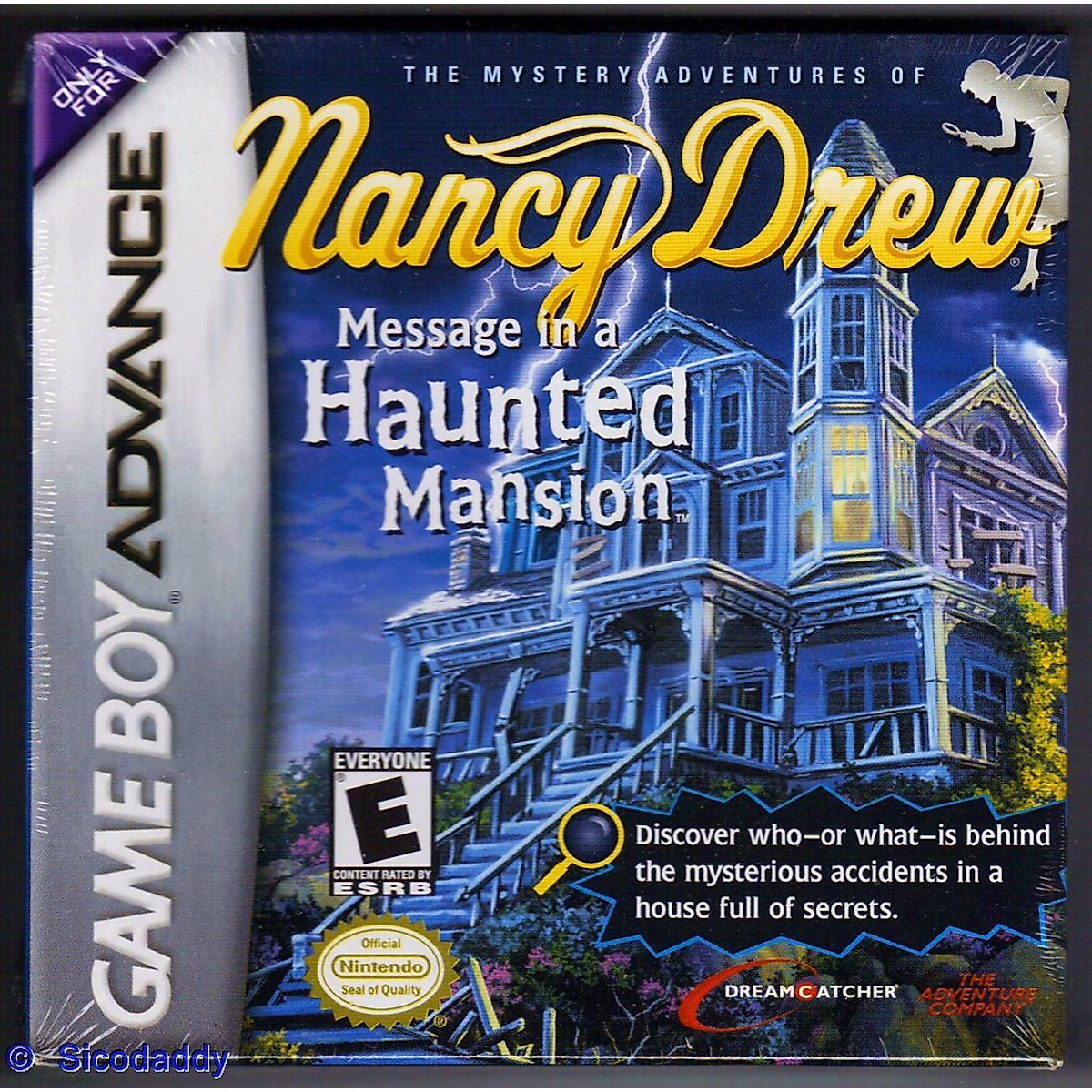 Nancy Drew: Message in a Haunted Mansion - Game Boy Advance