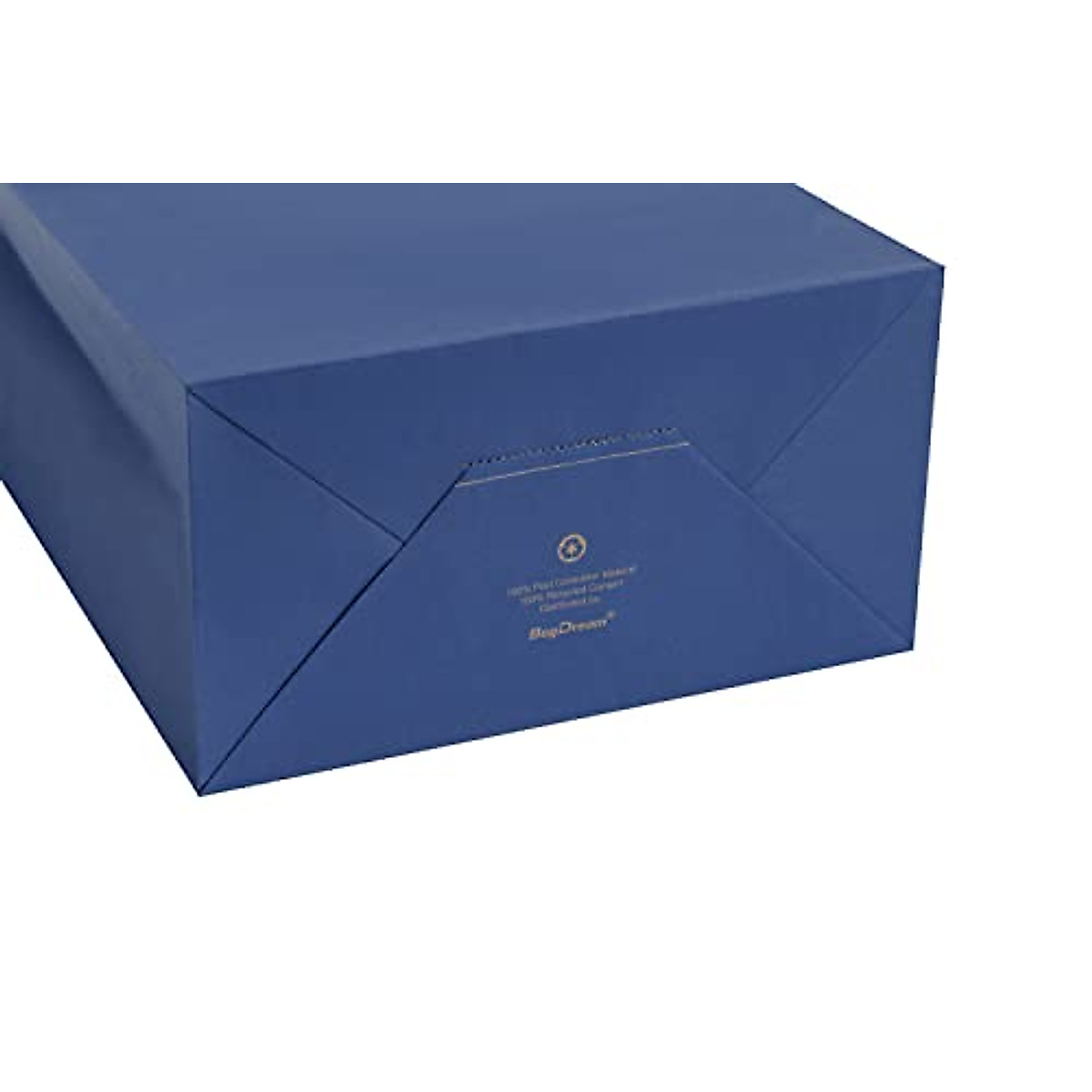 BagDream Navy Blue Gift Bags 8x4.25x10.5 25Pcs Paper Bags, Paper Gift Bags with Handles, Paper Shopping Bags Kraft Bags Party Favor Bags Retail Merchandise Bags Sacks