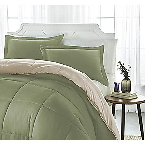 Linen Market Reversible King Size Comforter Set (3 Piece) - Bring Luxury Home with Our Soft and Lightweight Down Alternative Comforter King Set - This Includes Your King Comforter and 2 Pillow Shams