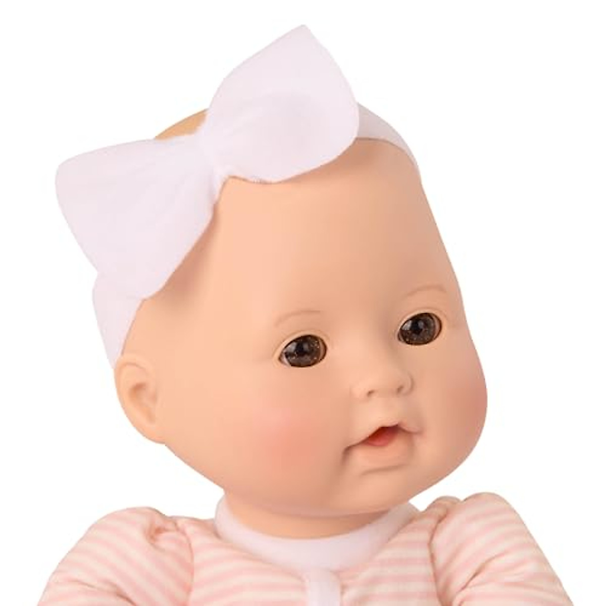 Baby Sweetheart by Battat Bath Time 12-inch Soft-Body Newborn Baby Doll with Easy-to-Read Story Book and Baby Doll Accessories