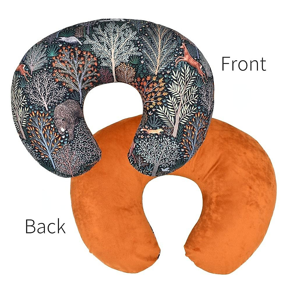 Boyoung Stretchy Nursing Pillow Covers Ultra Soft Slipcovers for Breastfeeding for Baby Girls Boys, Feeding Pillow Cover Fits Standard Infant Support Pillows Nursing Pillow Case, Medium (7912156)