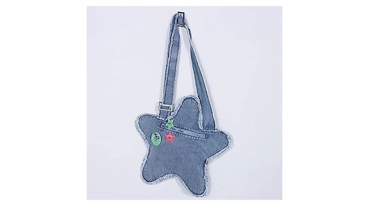Stylish LaurelTree Star Shape Tote Bag for Women and Girls
