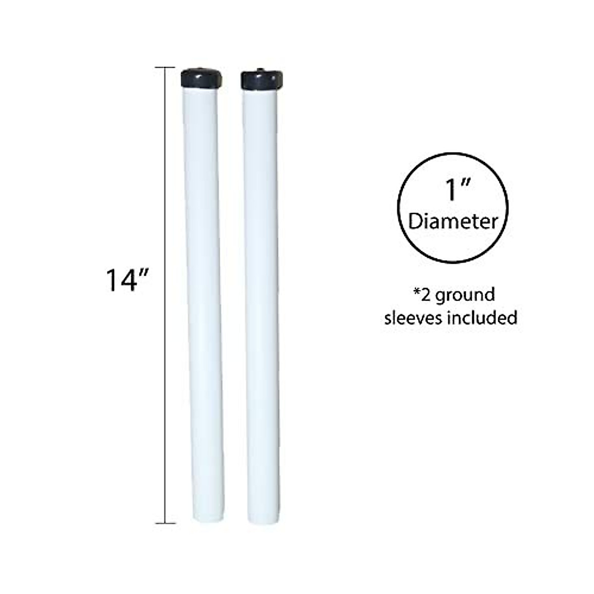 Kidkusion Retractable Driveway Guard, Black, 25' Driveway Safety, Made in The USA, Outdoor, Visual Barrier, Adjustable