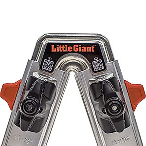Little Giant Ladders, Trestle Brackets, Ladder Accessory, Aluminum, Fits Most Multi-Position Models, (26999)