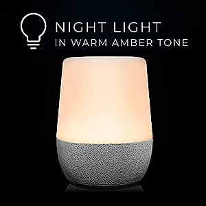 Yogasleep Duet White Noise Sound Machine & Night Light, 30 Natural Sounds, Bluetooth-Wireless Speaker for Travel, Office Privacy, Concentration, Sleep Aid for Adults & Baby, Registry & Nursery Gift