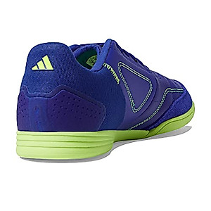 adidas Top Sala Indoor Soccer Shoe, Team Royal Blue/Team Solar Yellow/White, 3 US Unisex Little Kid