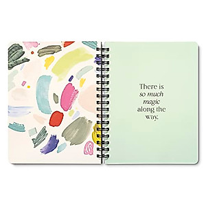 Compendium Spiral Notebook - Something Good Is Going to Happen Today. — A Designer Spiral Notebook with 192 Lined Pages, College Ruled, 7.5”W x 9.25”H
