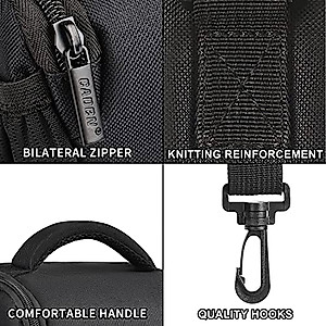 CADeN DSLR/SLR Camera Shoulder Bag Case with Adjustable Shoulder Strap, Compatible for Nikon, Canon, Sony Mirrorless Cameras Waterproof (Large)