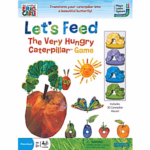 Briarpatch Let's Feed The Very Hungry Caterpillar Game, Brown