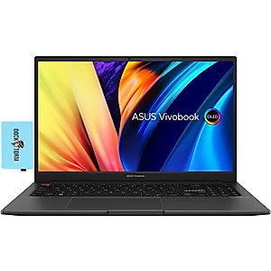 ASUS Vivobook S 15 15.6" OLED FHD Intel Evo Platform Laptop (12-Core Intel i5-12500H, 20GB RAM, 1TB PCIe SSD, Backlit KYB, Fingerprint, 2 Thunderbolt 4, WiFi 6E, Win 11 Home) w/Dockztorm Hub