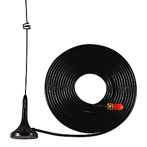 106UV 144/430MHz Female Car Antenna with Magnetic Base for Walkie Talkie Two Way Radio
