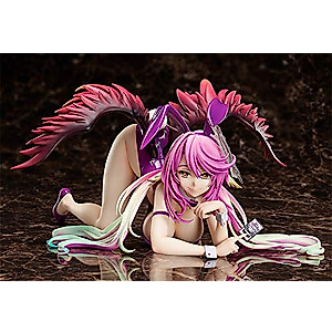 FREEing No Game No Life -Zero-: Jibril (Bare Leg Bunny Version Great War Edition) 1:4 Scale PVC Figure, Multicolor