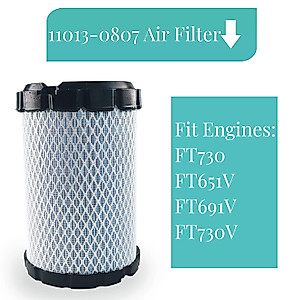 Arpisziv 11013-0807 Air Filter With Spark Plug Fit For Kawasaki FT691V FT730V FT730 FT651V 4 Stroke Engine