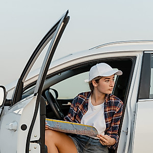 NPQQUAN Original Classic Low Profile Baseball Cap Golf Dad Hat Adjustable Cotton Hats Men Women Unconstructed Plain Cap Black(Washed)