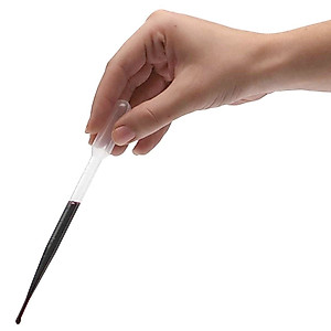 GreenHealth - Plastic Transfer Pipettes 3ml, Gradulated, Pack of 100 (100, Clear)