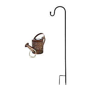 OSALADI Solar Watering Can Lights Outdoor Firefly Bunch Lights Waterfall Fairy Lights Garden Art Lamp with Stake for Home Garden Yard Lawn