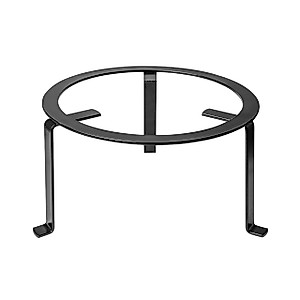 Machika Open Fire Tripod, Outdoor Fire Pit Cooking Stand, Round 40 cm Design, Portable, Cast Iron, Perfect for Camping, Backyards, Patios; Grill, Cook Over Campfire (16 Inch)