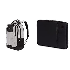 SwissGear Cecil 5505 18-inch Laptop Backpack and 13-inch Laptop Sleeve