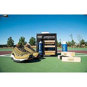 Shoe MGK Deluxe Shoe Brush Kit - Shoe Brush Set with XL Cleaner & Conditioner