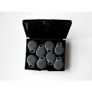 8 Medium Replacement Earbuds Eartips Compatible with Plantronics Backbeat 903 903+ 906 Stereo Headphones Headset