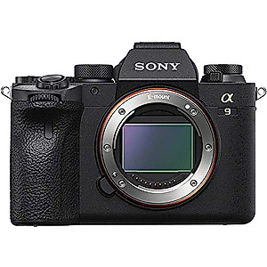 Sony a9 II Mirrorless Camera: 24.2MP Full Frame Mirrorless Interchangeable Lens Digital Camera with Continuous AF/AE, 4K Video and Built-in Connectivity - Sony Alpha ILCE9M2/B Body - Black (Renewed)