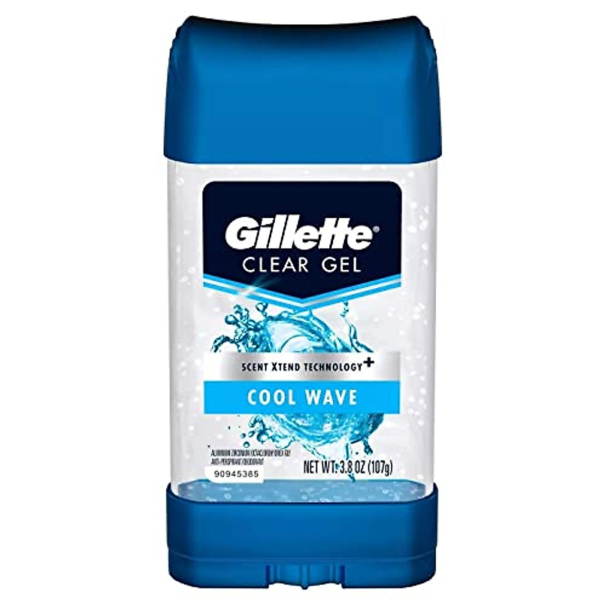 Gillette Anti-perspirant/deodorant Clear Gel (Pack of 6)