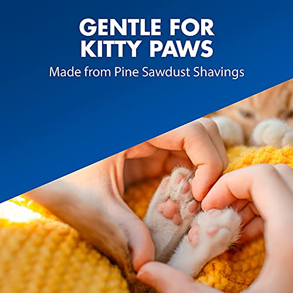 Feline Pine Platinum Non-Clumping Cat Litter 18lb.