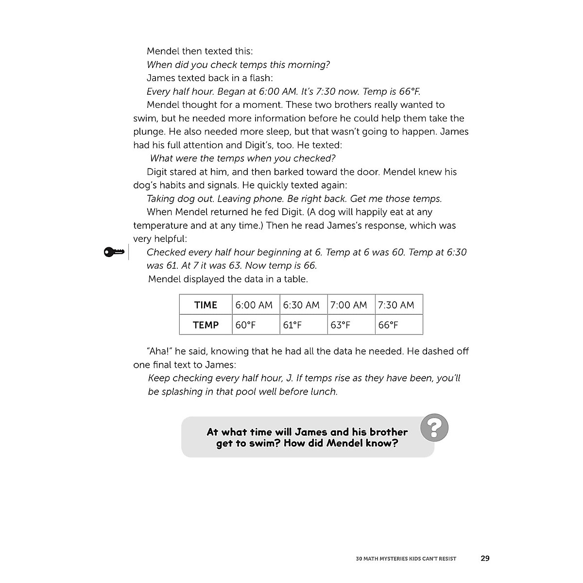 Scholastic 30 More Math Mysteries Kids Can't Resist!, Grades 3-5