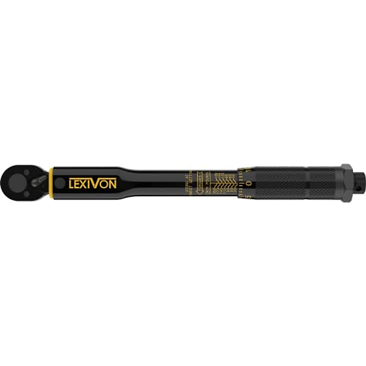 LEXIVON Inch Pound Torque Wrench 1/4-Inch Drive | 20~200 in-lb/2.26~22.6 Nm (LX-181)