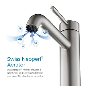 OKJHFD G1/2in Kitchen Faucet, Single Handle for Bathroom Stainless Steel Single Cold Tap Water Wash Basin Water Tap Bathroom Accessory (2 Kinds) (size1)