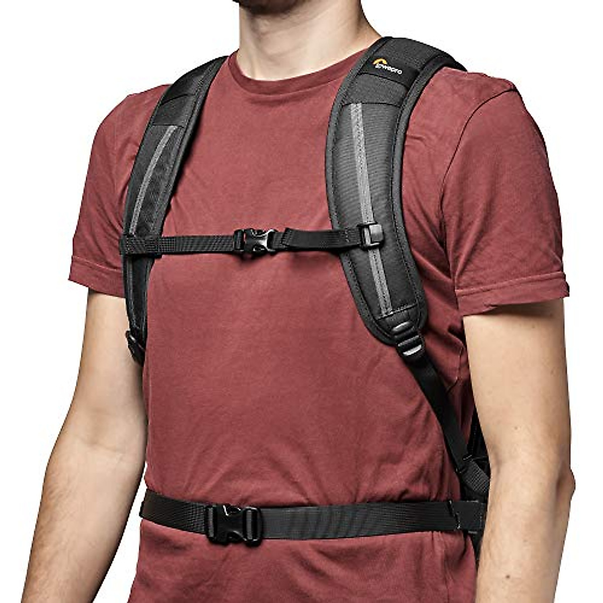 Lowepro Flipside BP 400 AW III Mirrorless and DSLR Camera Backpack - Dark Grey - with Rear Access - with Side Access - with Adjustable Dividers - for Mirrorless Like Sony α7 - LP37353-PWW